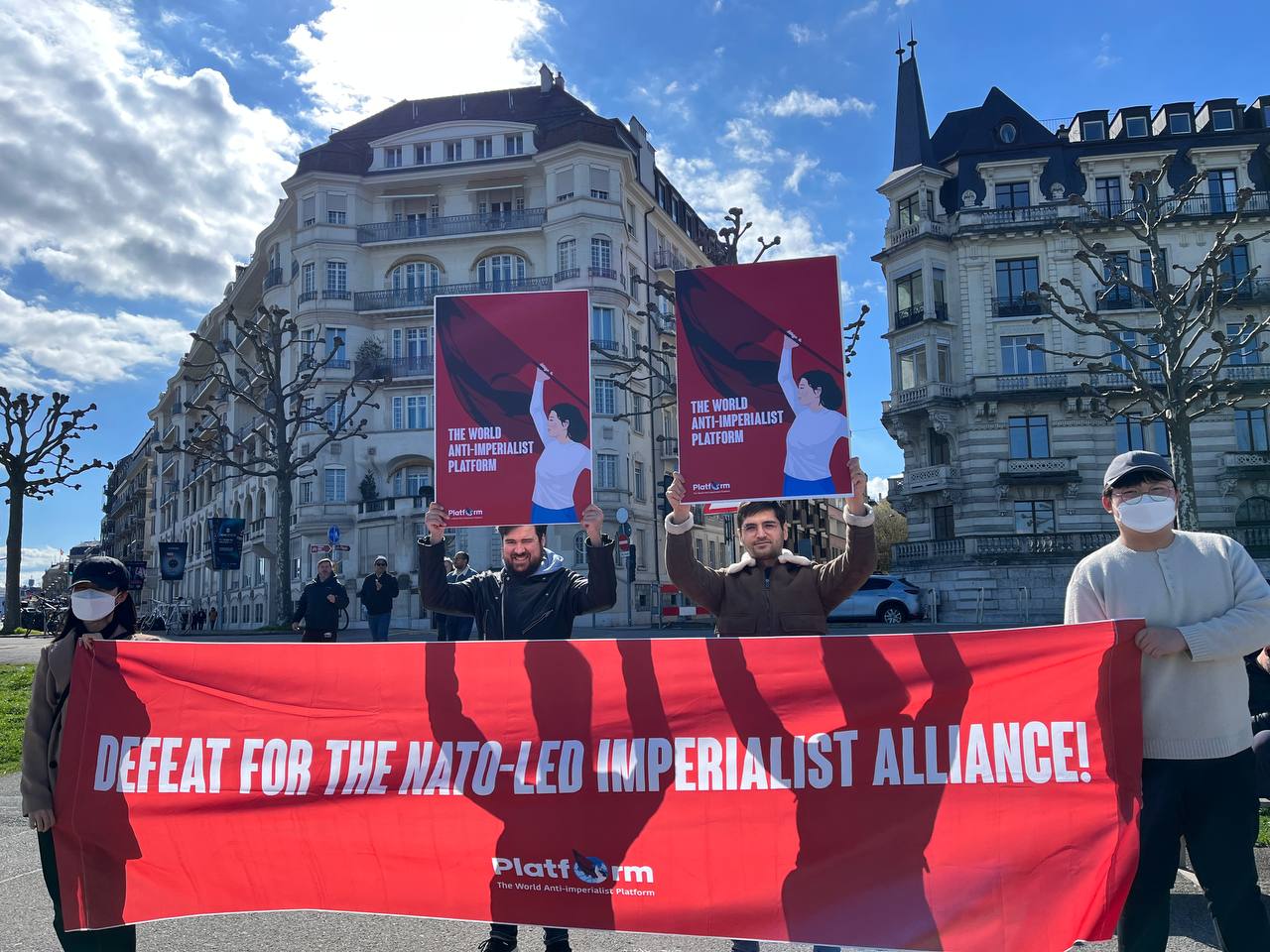 April World Anti-imperialist Joint Struggle in Geneva, Switzerland ...